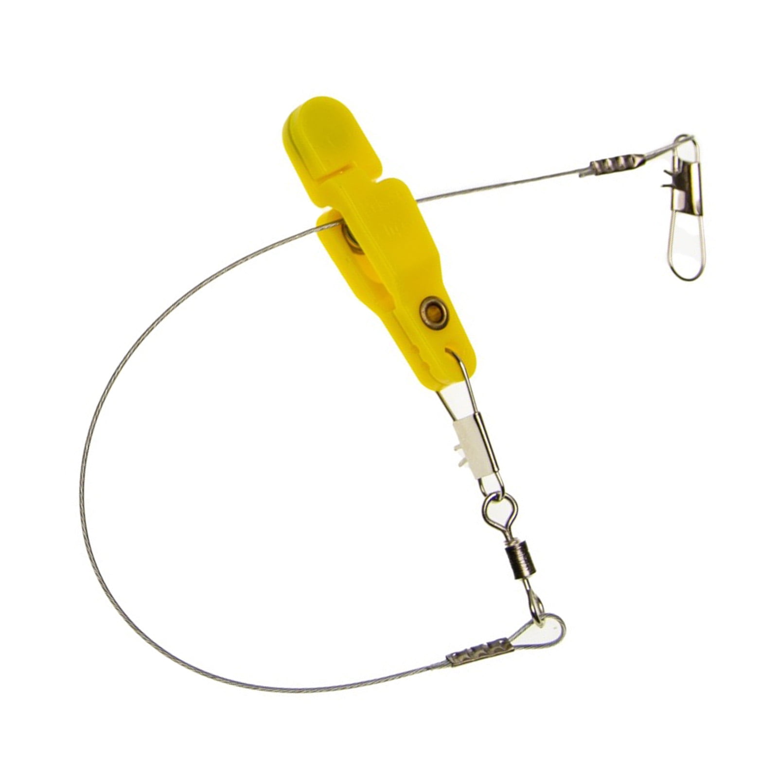 Fishing Line Clamps Fishing Clip With Wire Rope Plastic Adjustable ...