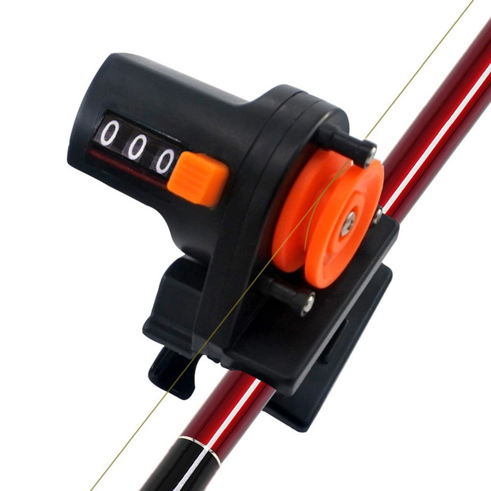Fishing Line Depth Finder 0-999m Line Counter for Fishing Rod or ...