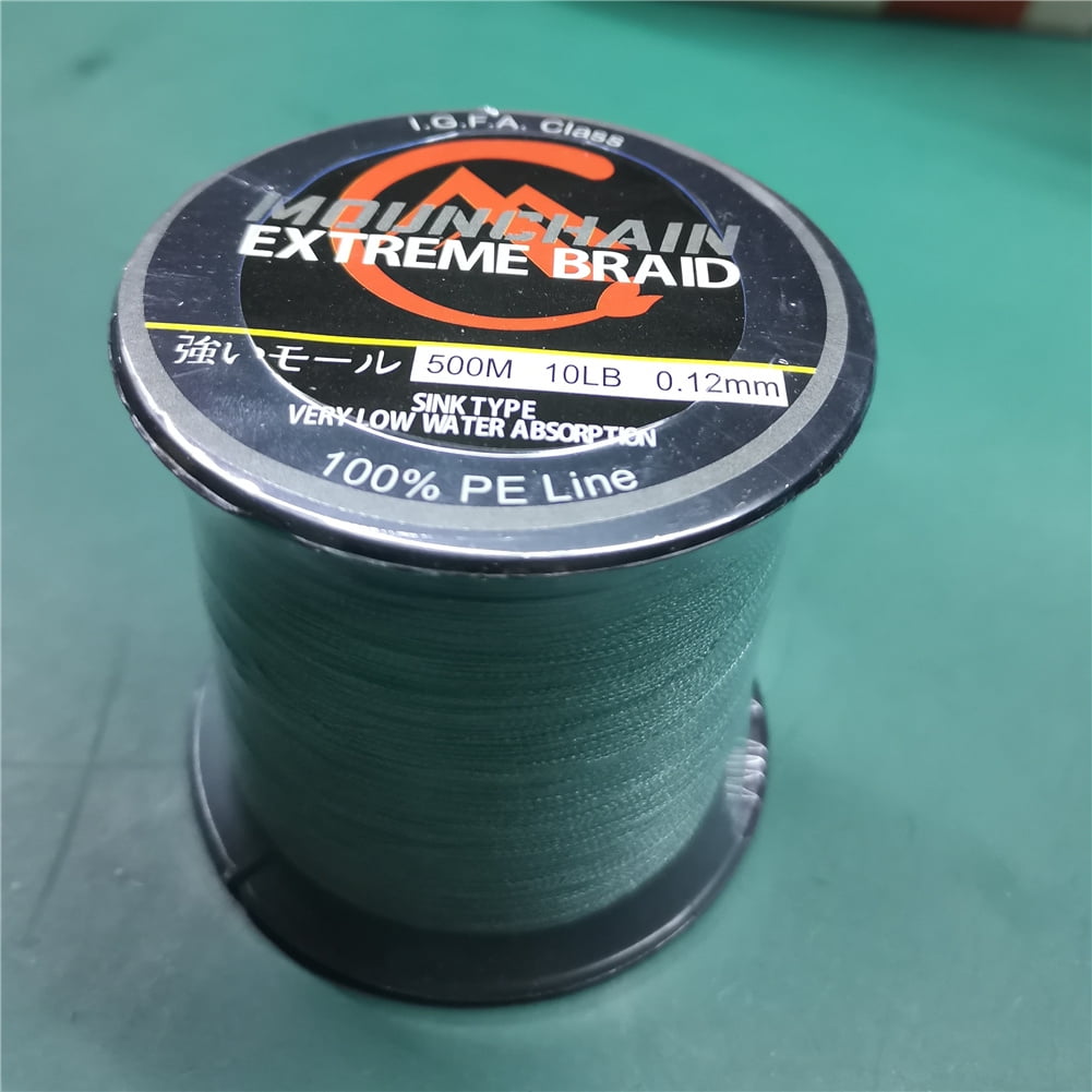 Fishing Line Powerful Braided Wire Strong 20lb 30lb 40lb Multifilament ...