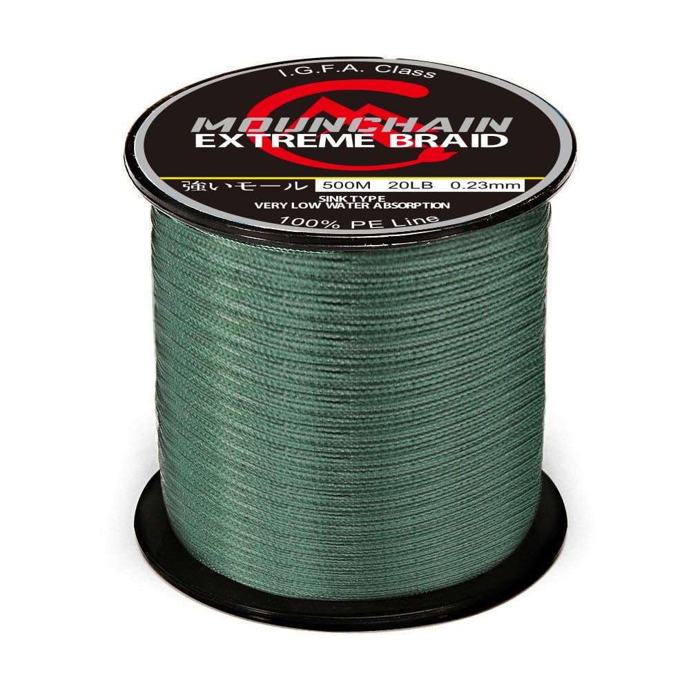 Walmart Braided Fishing Line, 20lb-40lb Multifilament, Exceptional ...