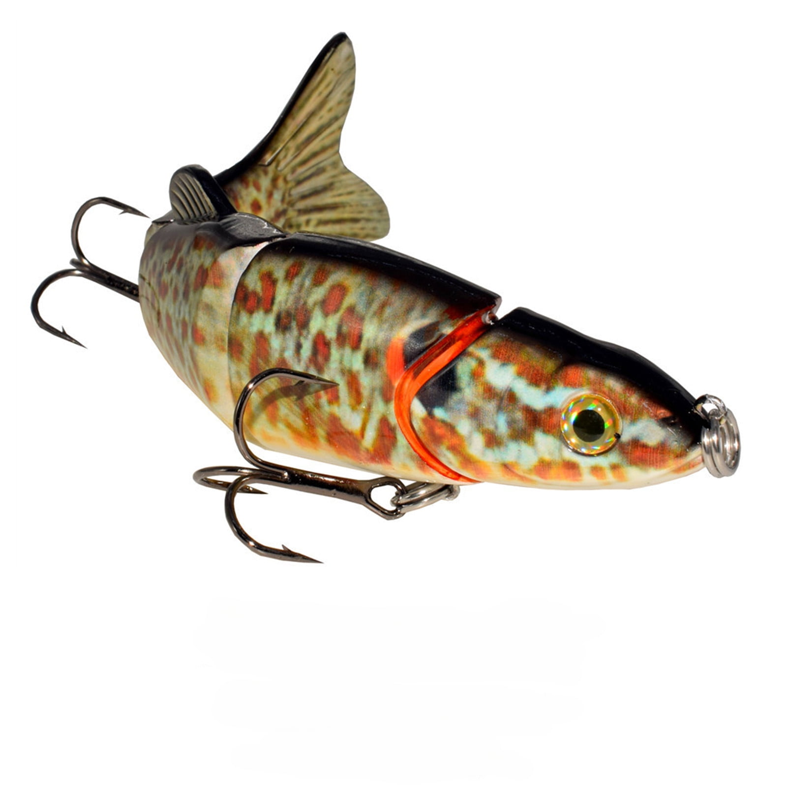 Fishing Lure Bait Minow Swimbait for Muskie Pike Bass Trout Fishing ...