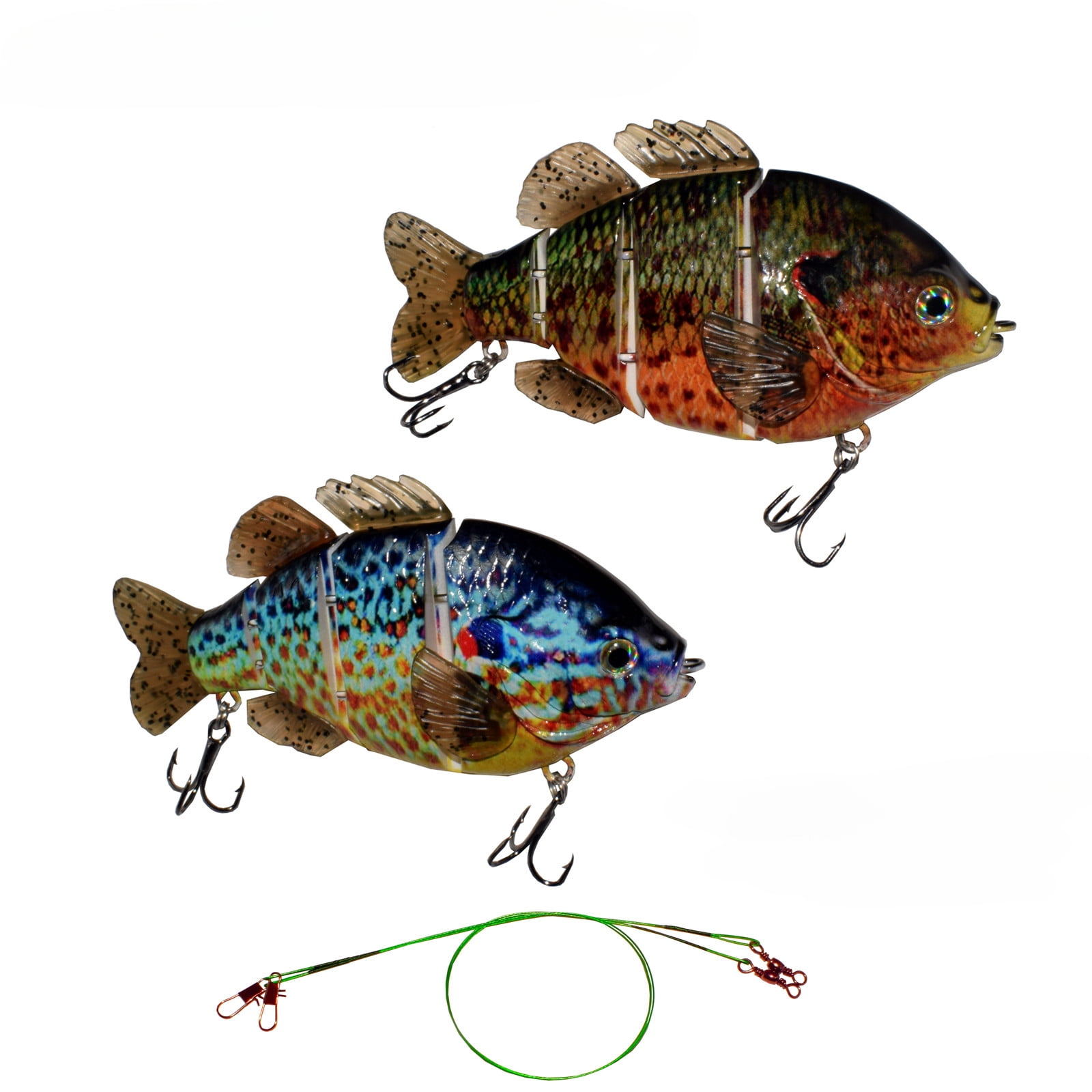 Fishing Lure Bait Swimbait Crankbait for Muskie Pike Bass Trout Catfish ...