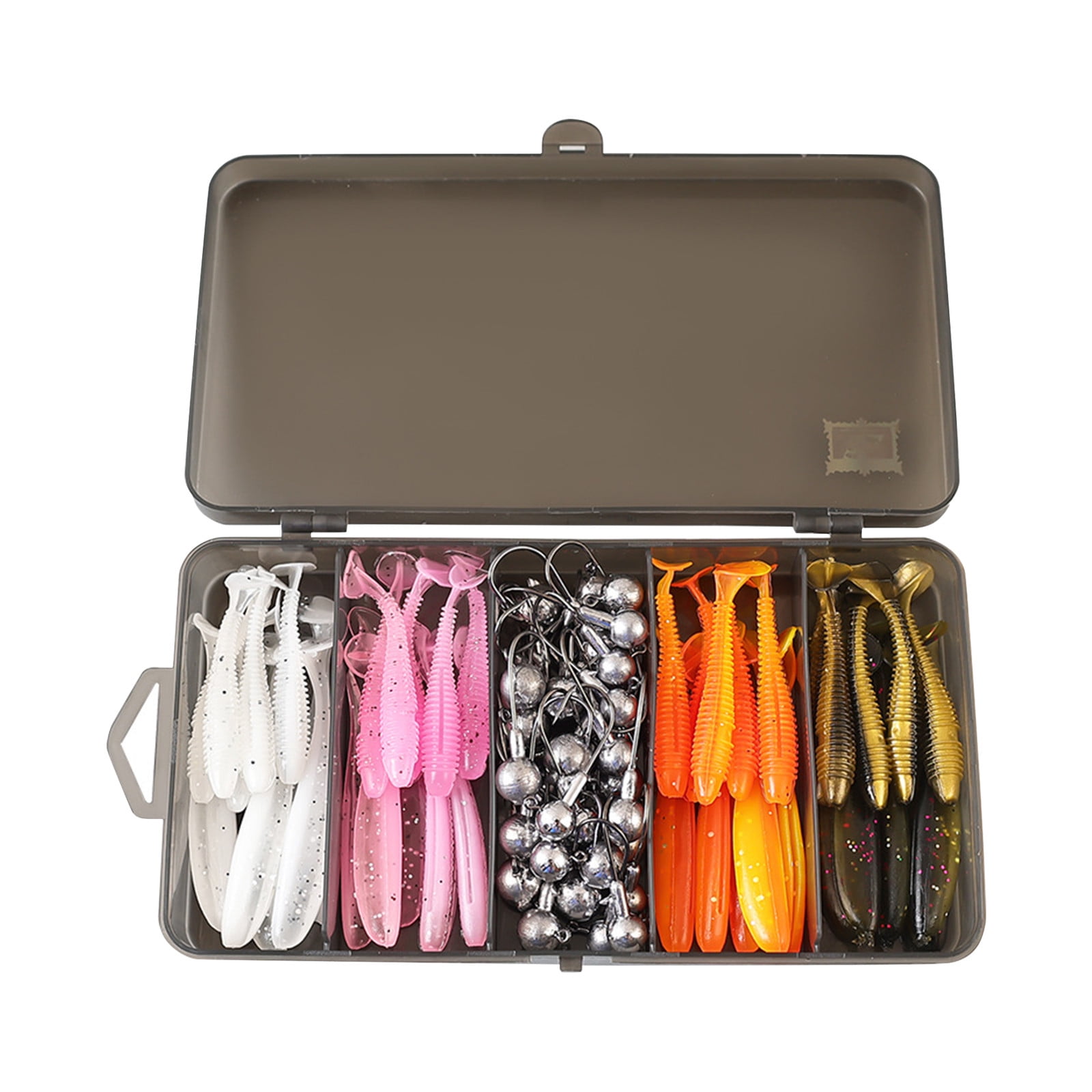 Fishing Lure Bait Tackle Set for Saltwater Freshwater Bass Fishing ...