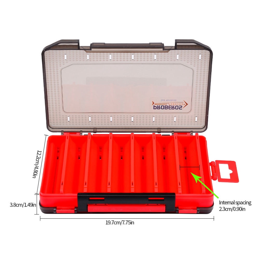 Fishing Lure Box Double Sided Tackle Storage Trays Fishing Tackle ...