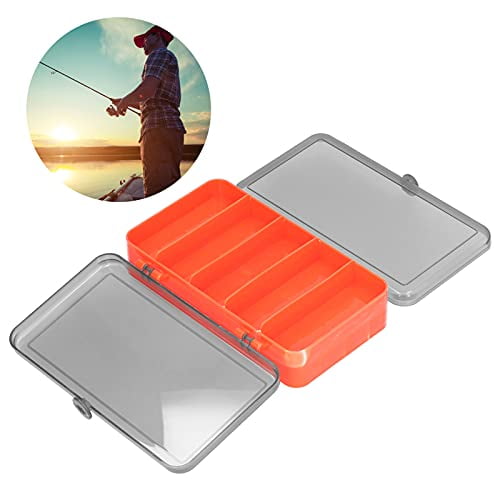 Fishing Lure Box Reversible Lure Case Fishing Lure Organizer Double ...
