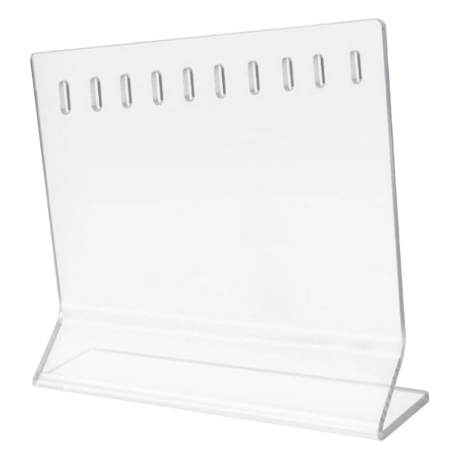 Fishing Lure Display Stand Organizer Rack Acrylic 10 Hole Compact ...