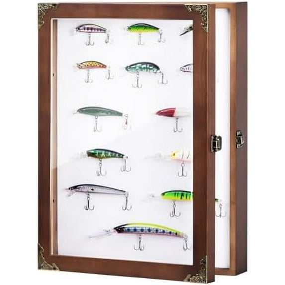Fishing Lure Display case Display Lure Trophy Fishing Lure Collection ...