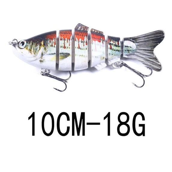 Fishing Lure, SISLA, Sinking Wobbler, Multi-Linked, Hard Bait, 13.7cm ...