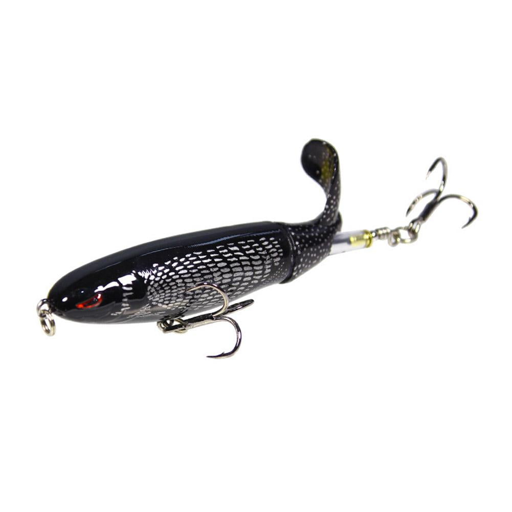 Fishing Lure Set Plastic Whopper Plopper Floating Rotating M9V1 ...