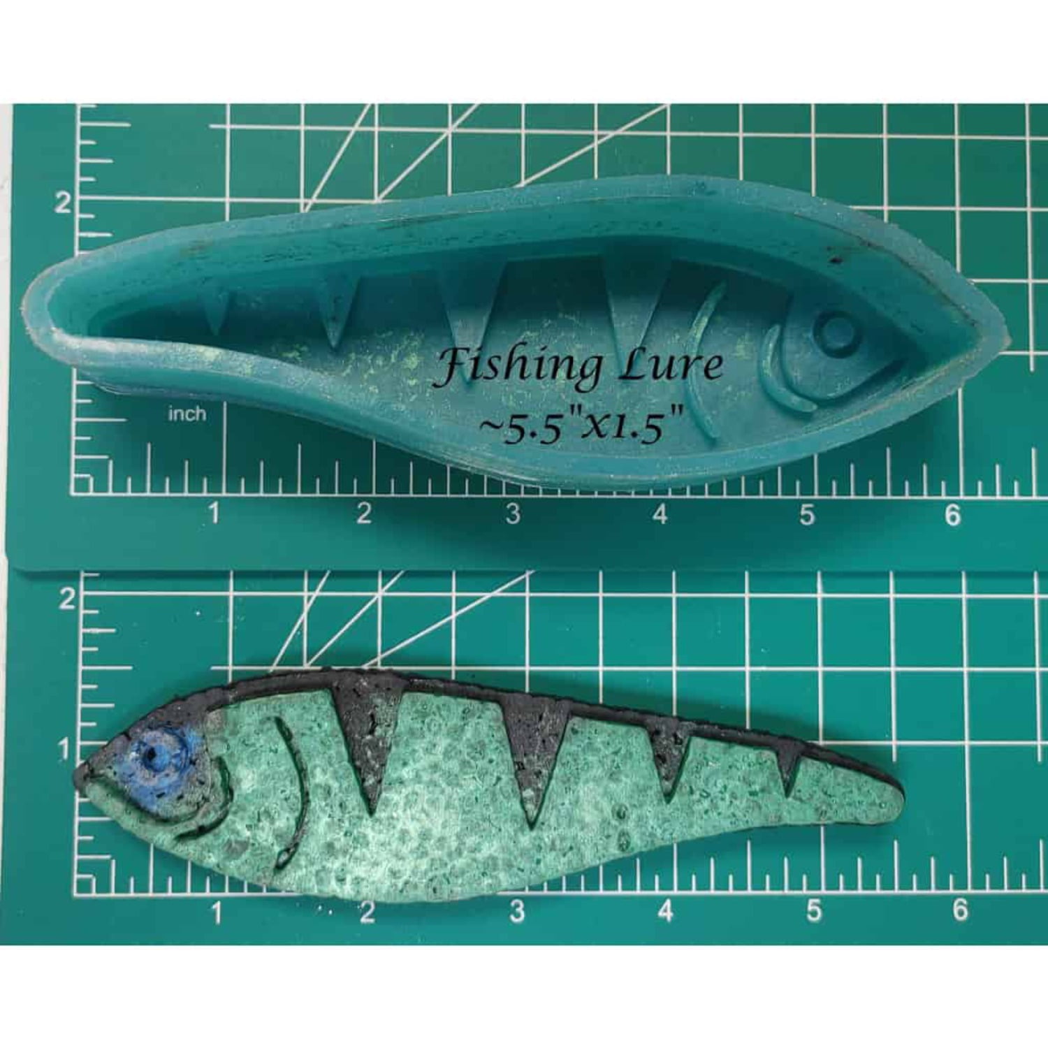 Fishing Lure Silicone Freshie Mold - Walmart.com