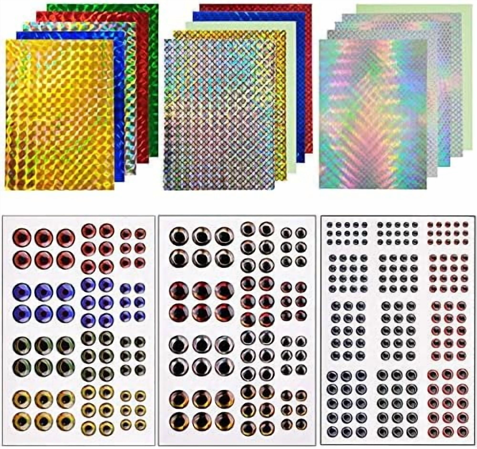 Fishing Lure Sticker & Eyes, 342pcs 3D/4D/5D Realistic Fishing Lure ...