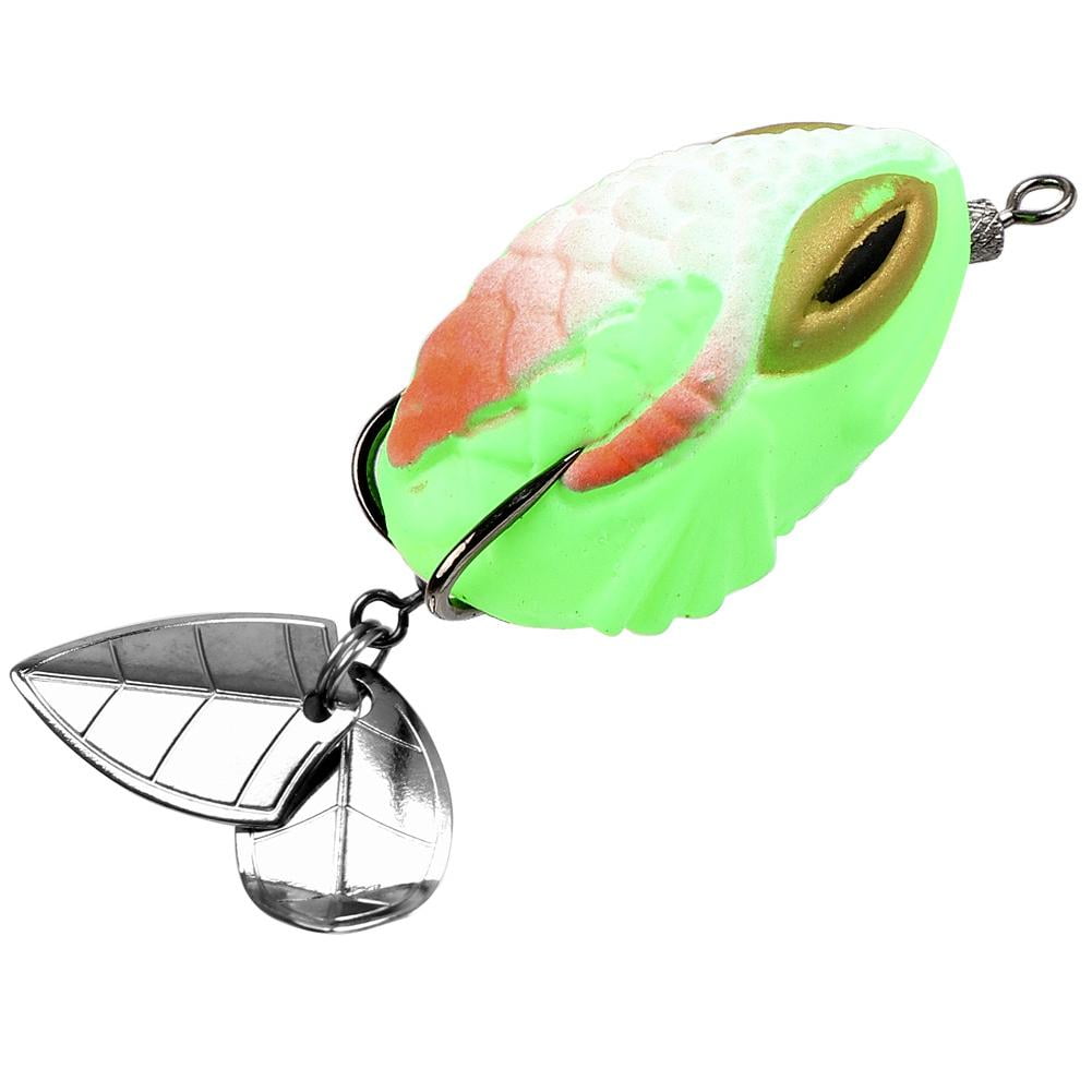 Fishing Lure Thai-style Thder Frog Lure for Bass/Bla Fish Silation Tale ...
