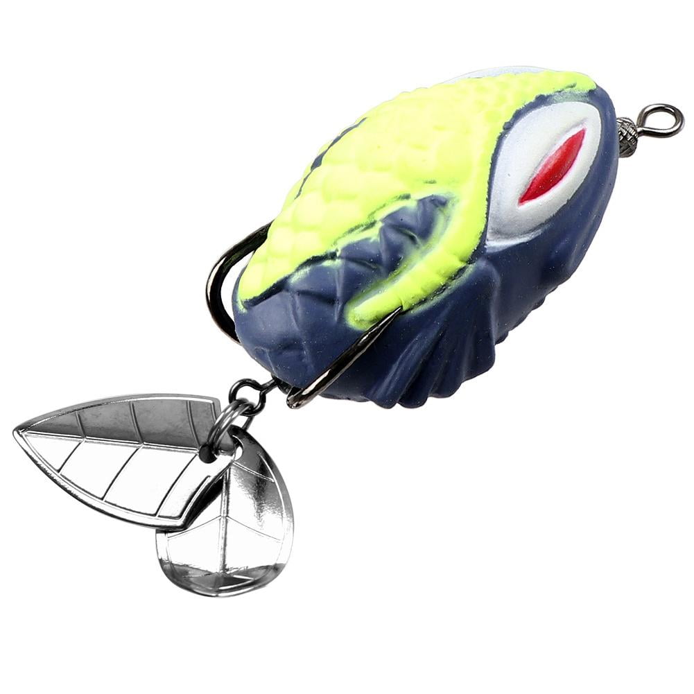 Fishing Lure Thai-style Thder Frog Lure for Bass/Bla Fish Silation Tale ...