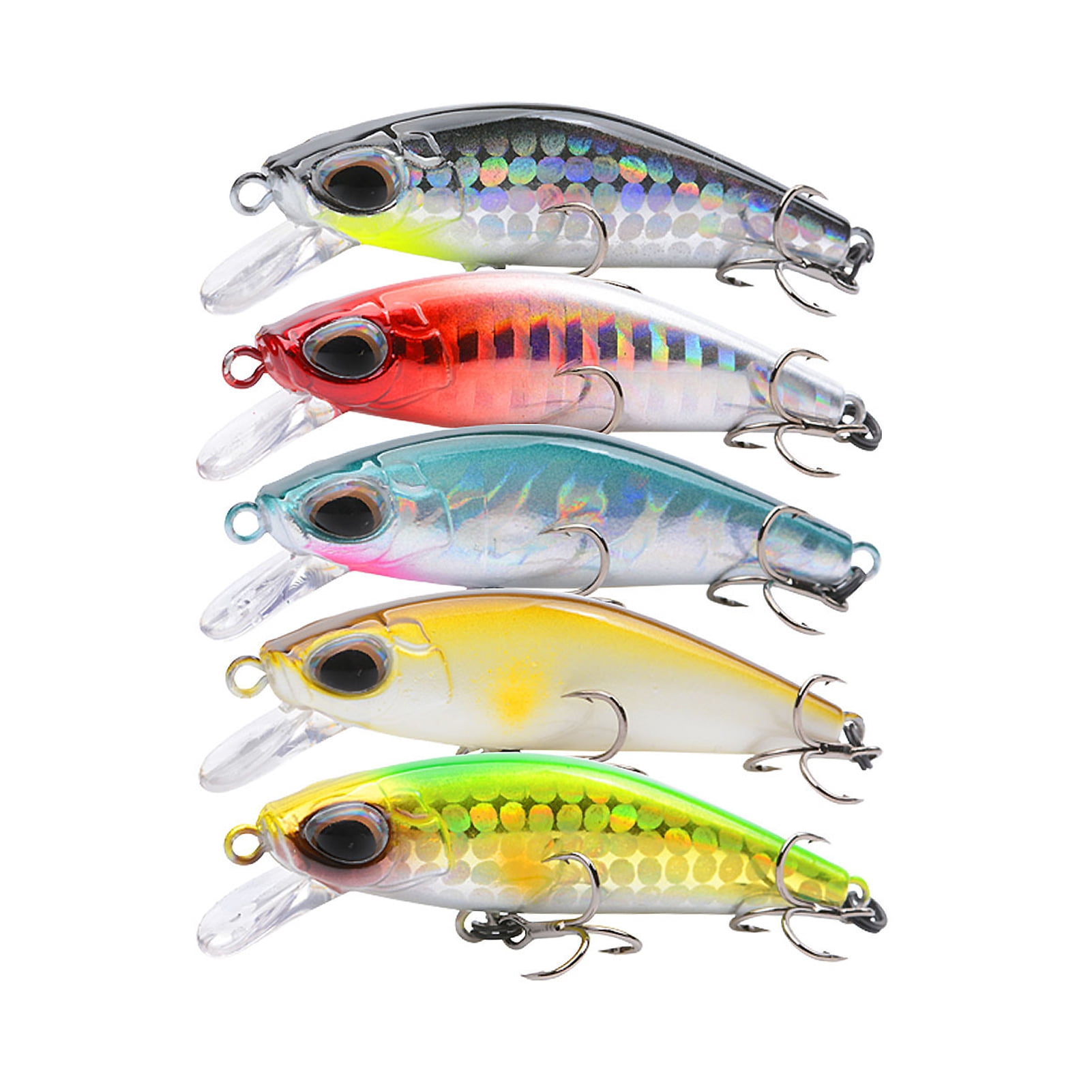Fishing Lures for Bass, Crankbaits Bass Hard Bait for Effective Casting ...