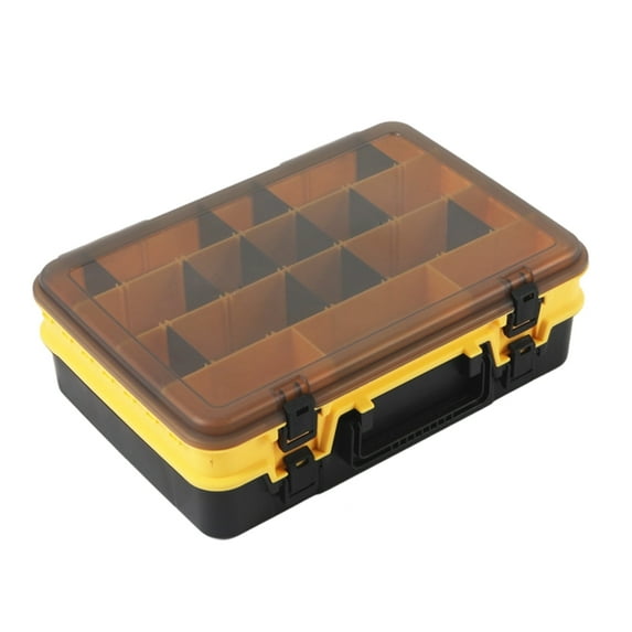 Fishing Lures Storage Container Double Layer Fishing Accessory Case ...
