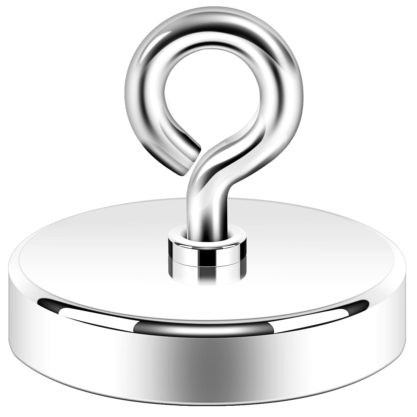 Fishing Magnet, 2 inches 350lb Strong Magnets Heavy Duty for Remover ...