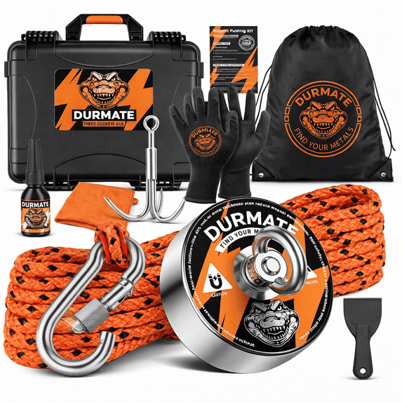 Fishing Magnet Kit Heavy Duty, Rare Earth Magnet with Countersunk Hole ...