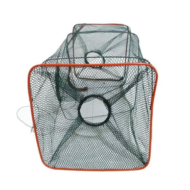 Frabill Fishing Black Minnow Trap, Rectangular 8"x 8"x 18" - Walmart.com