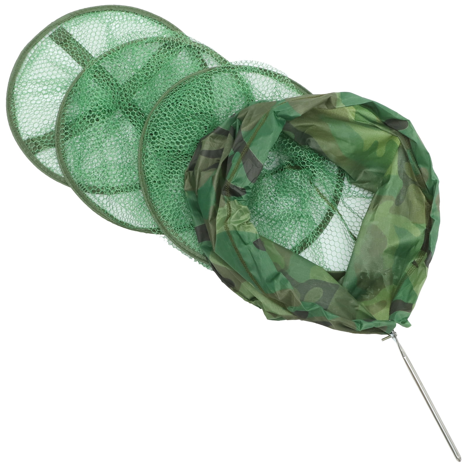 Fishing Net Bag Fishnets Kayak Fishing Equipment Mesh Fish Basket Fish ...