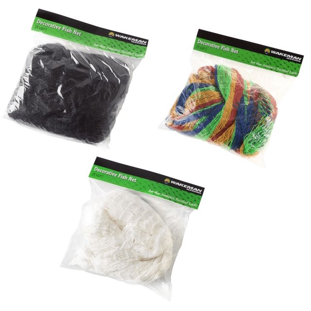 Fishing Net Decoration, Nylon Nautical Fish Netting for Wall Decor ...