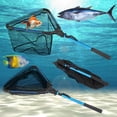 Fishing Net Fish Landing Net, Foldable Collapsible Telescopic Pole ...