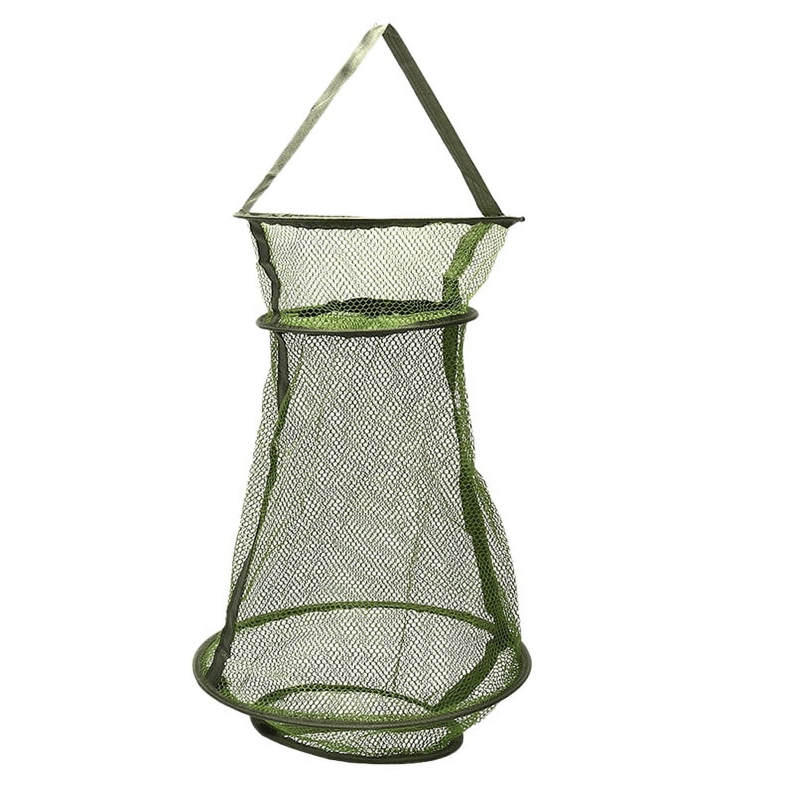 Fishing Net Fishing Creel Tackle Nylon Landing Net Cast Fishing Network Cage - Walmart.com