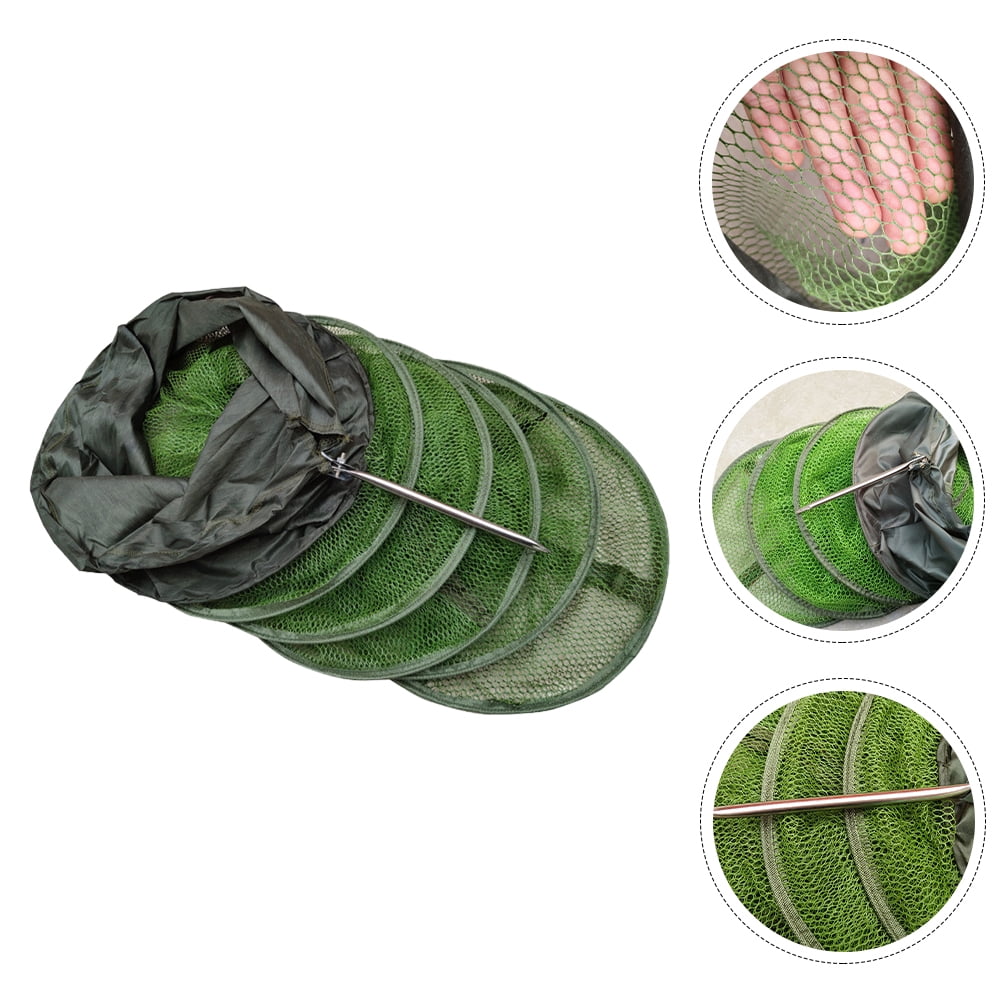 Fishing Net Fishing Mesh Cage Folding Fishing Catch Net Fishing ...