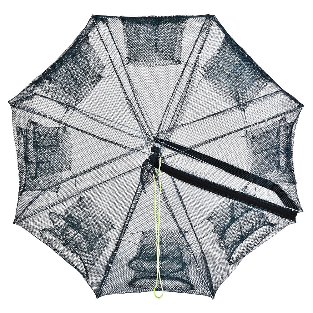 Fishing Net, Portable Folding Crab Shrimp Fishes Crawfish Net Trap Cast ...