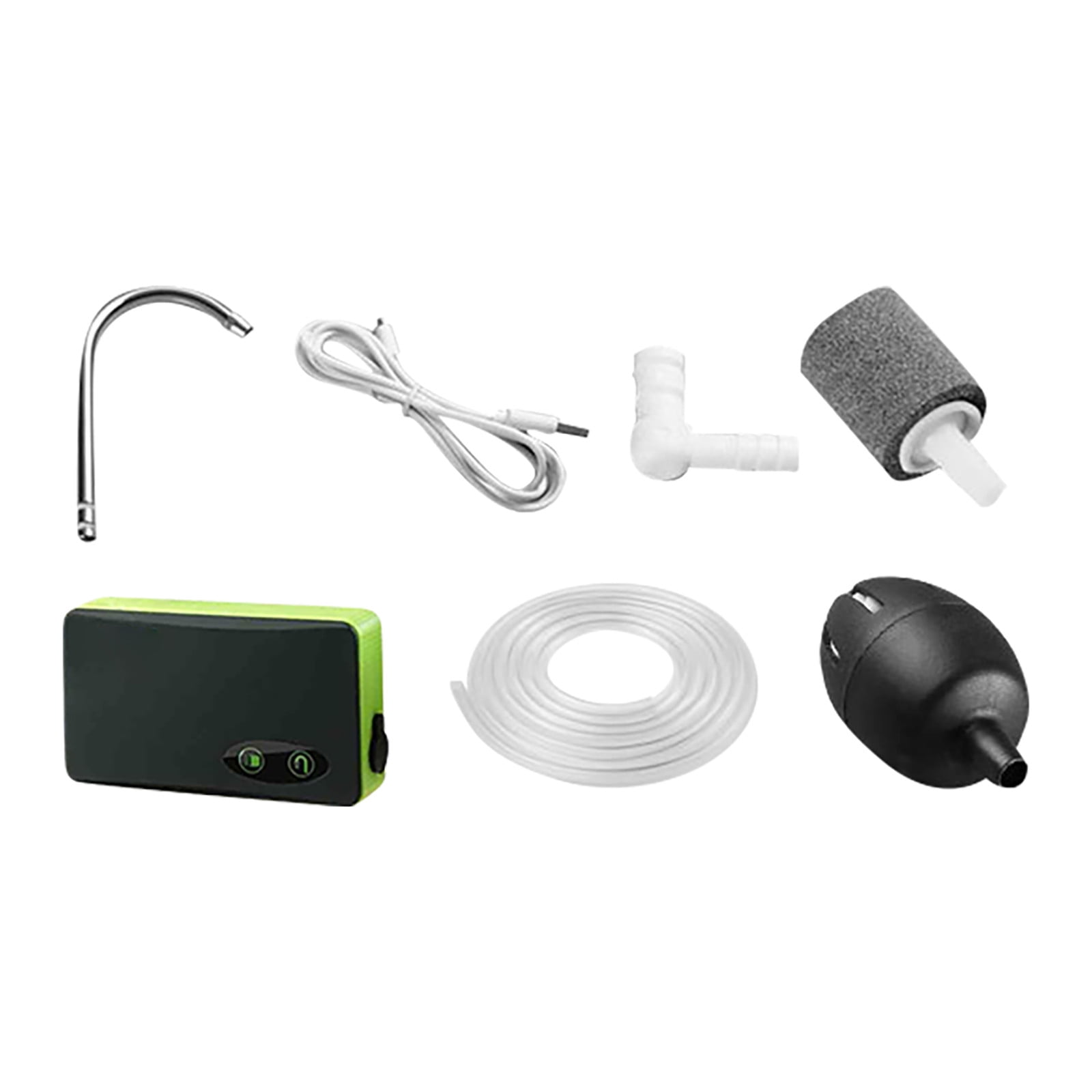 Fishing Oxygenator Tool - LED Rechargeable Air Pump, Portable Fish Tank ...
