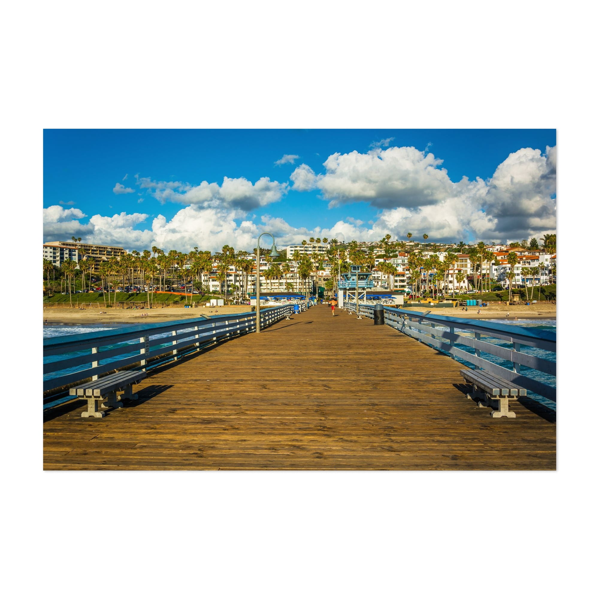 Fishing Pier in San Clemente - California Photography Unframed Wall Art ...