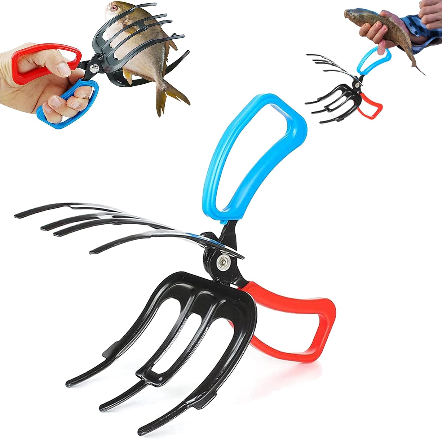 Fishing Pliers Gripper - Metal Fish Control Clamp, Tackle Tool Control ...