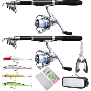 Lew's Cat Daddy Speed Spin Reel and Fishing Rod Combo, 7-Foot 2-Pc Rod ...