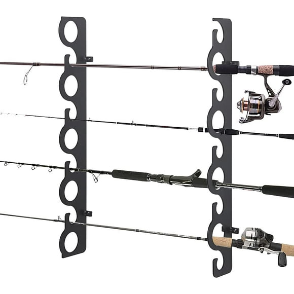 Wall Mounted Fishing Rod Rack