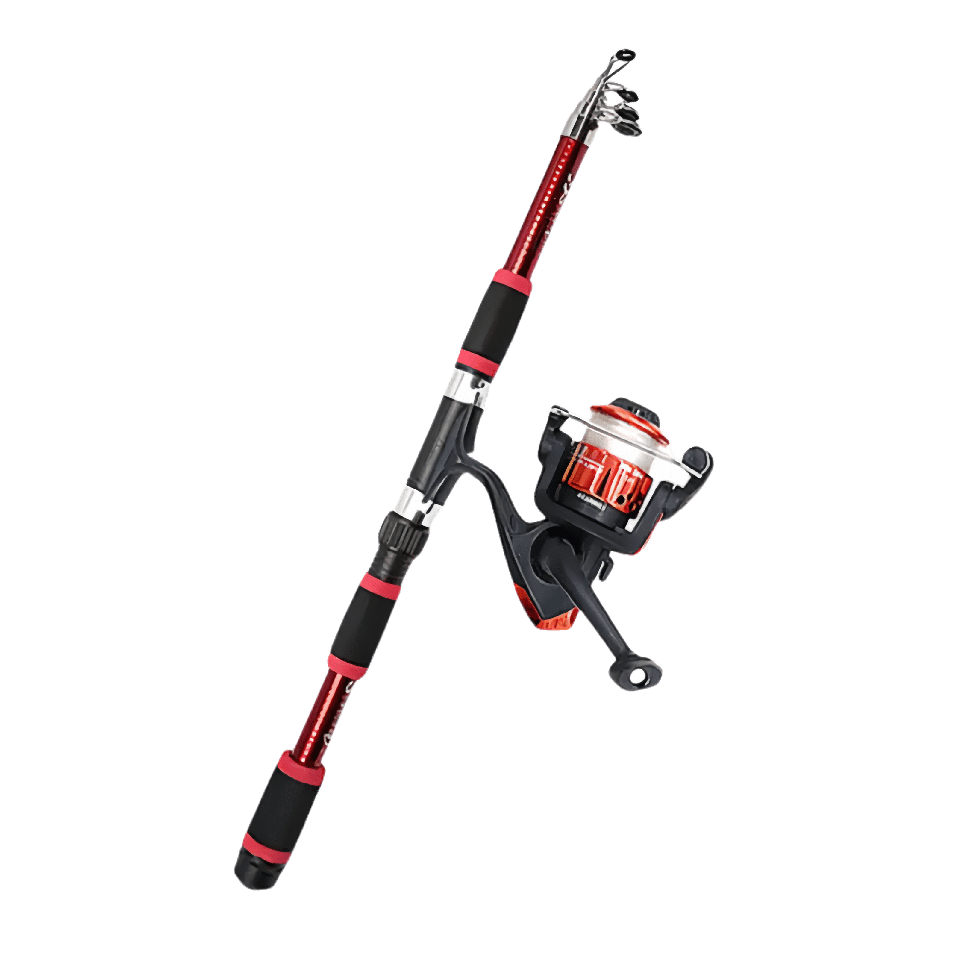 Fishing Pole Set Full Kits With Telescopic Fishing Rod And Spinning ...