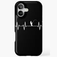 Fishing Pulse Heartbeat Angler Inspired Graphic Tough Phone Case with ...