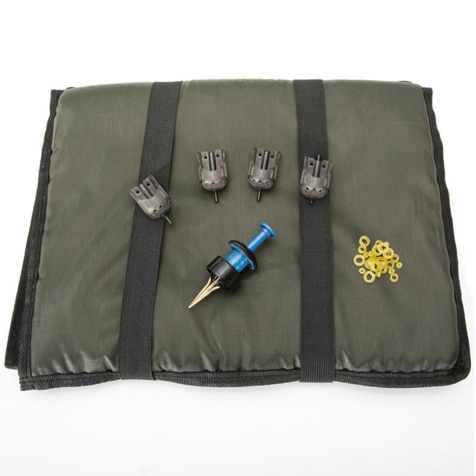 Fishing Quick Fish Folding Unhooking Mat + Pellet Bander Bands Feeders ...