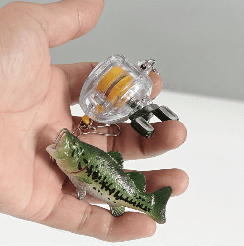 Fishing Reel Hook ,Fishing Reel Keychain Fishing Reel Hook（1pcs ...