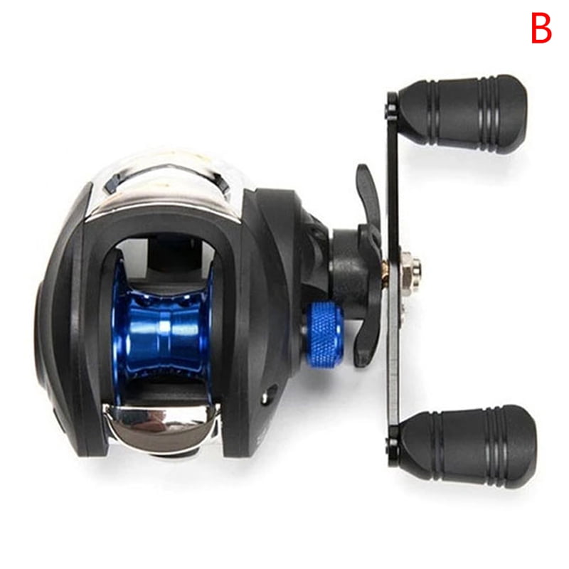Fishing Reel Left Right Hand Baitcasting Reel Adjustable Brake System ...