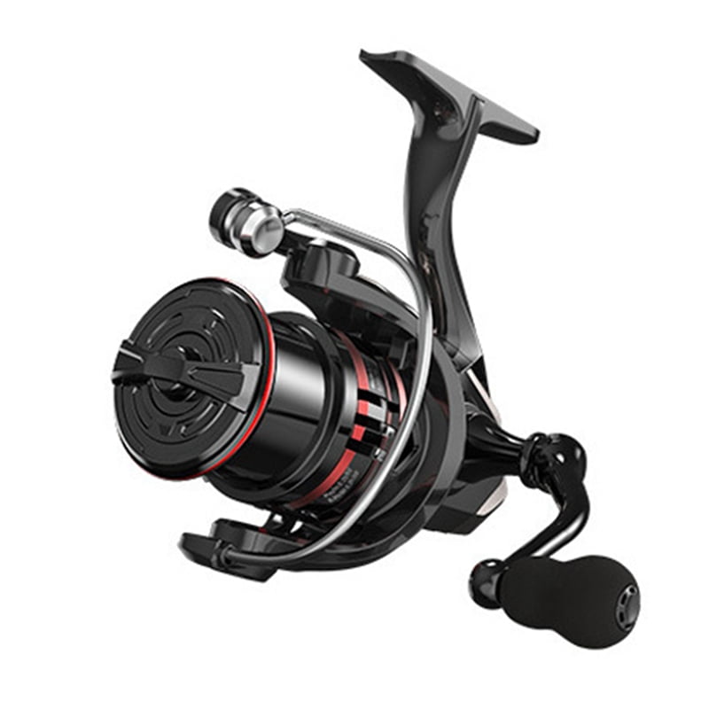 Fishing Reel Left/Right Interchangeable Rotate Wheel Metal Bearing Line ...