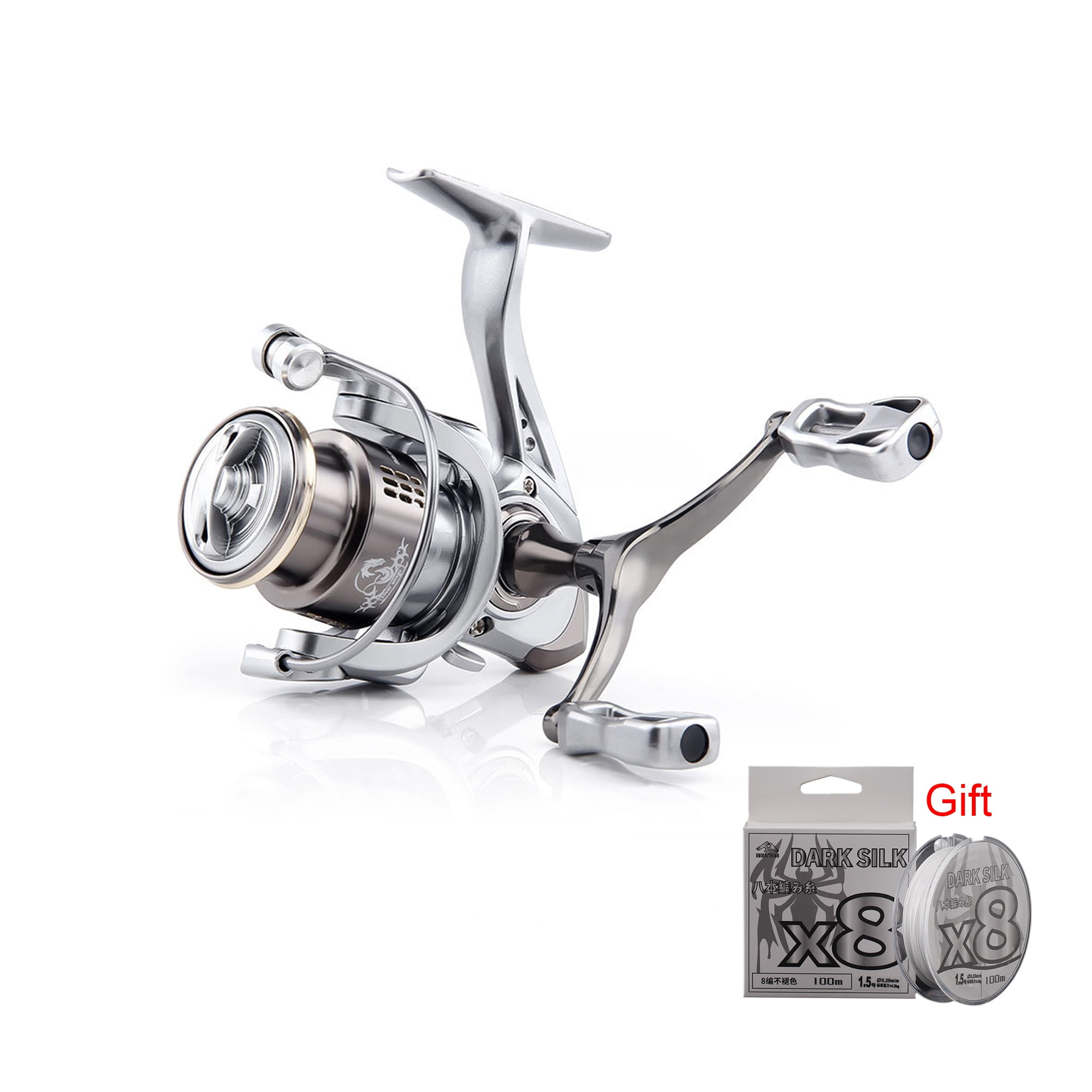 Fishing Reel SW3000S, 5.2:1 Gear Ratio, CNC Double Rocker Arm ...