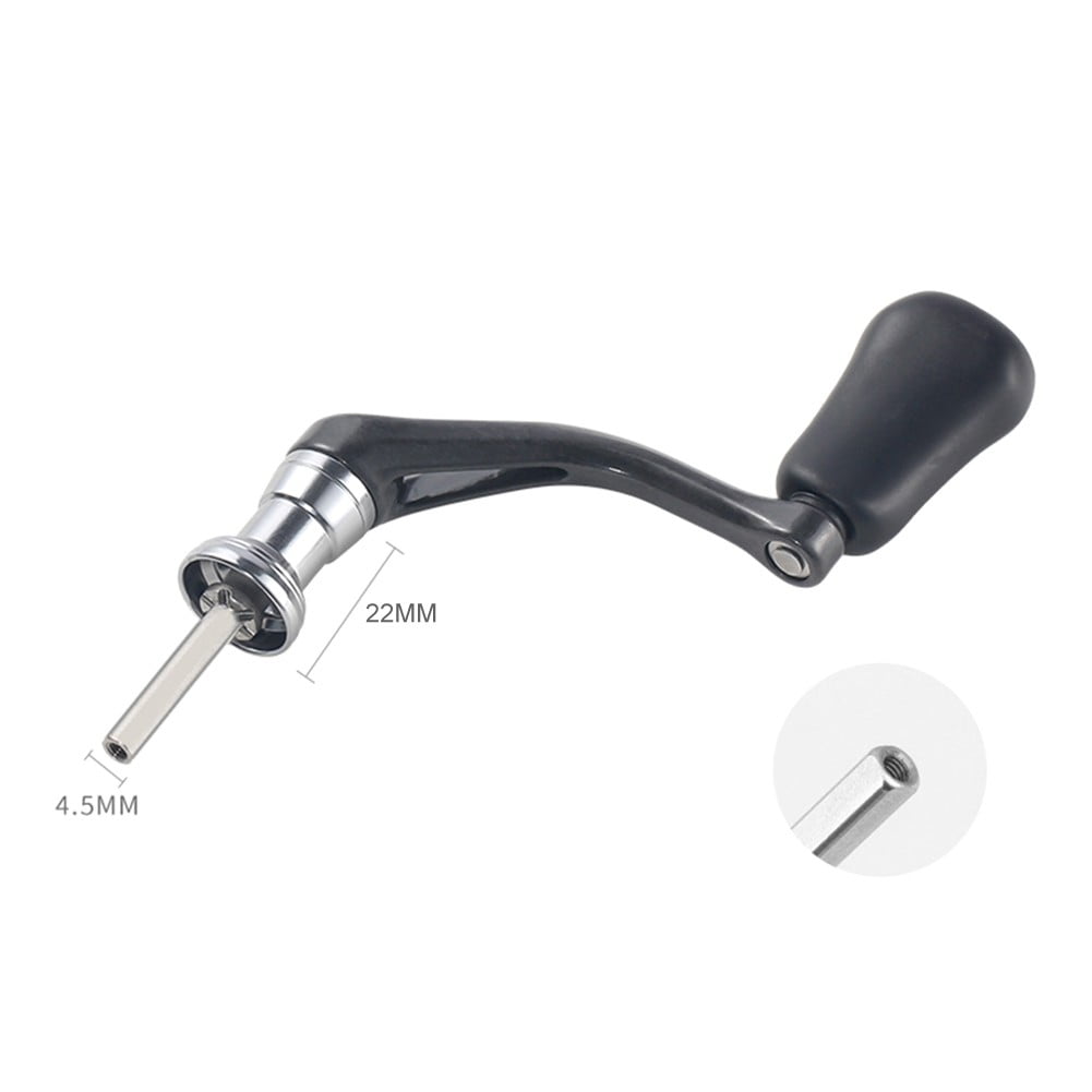 Fishing Reel Single/Double Rocker Handle Four/Six Angle Shaft For 1000 ...