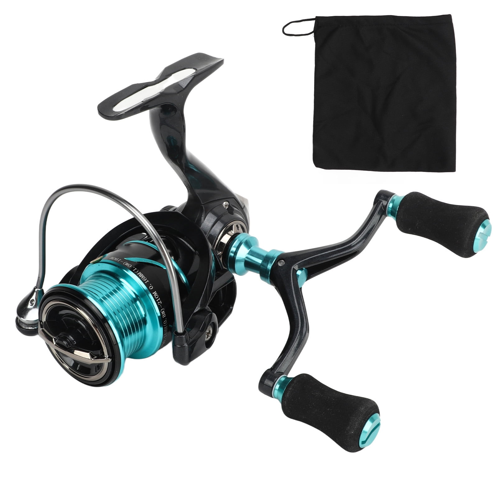 Fishing Reels All Metal Lightweight Compact Shallow Cup Diagonal Mouth ...