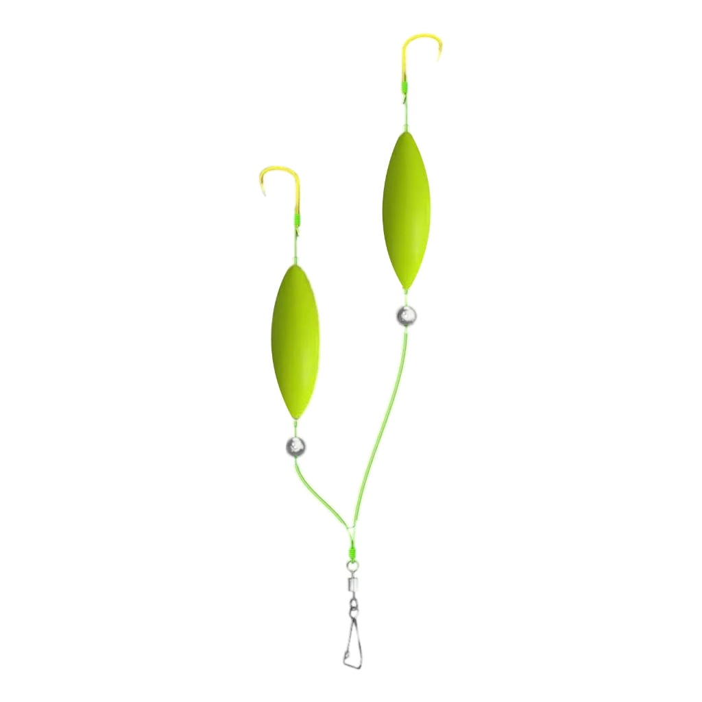 Fishing Rig with Double Hook Saltwater Fishing Rigs with Space Bean ...