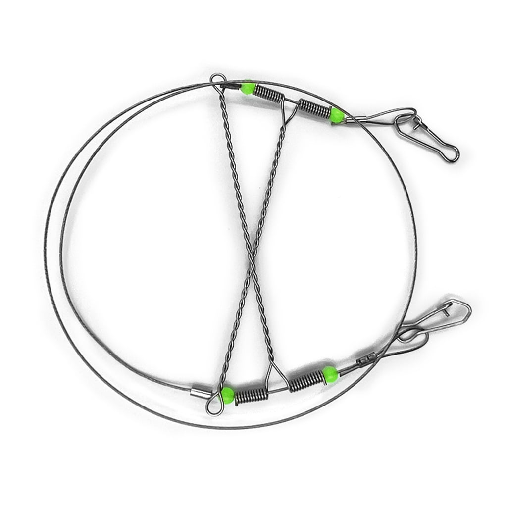 Fishing Rigs with Swivels Snap Connect Beads Line Tackle Rigs Fishing ...