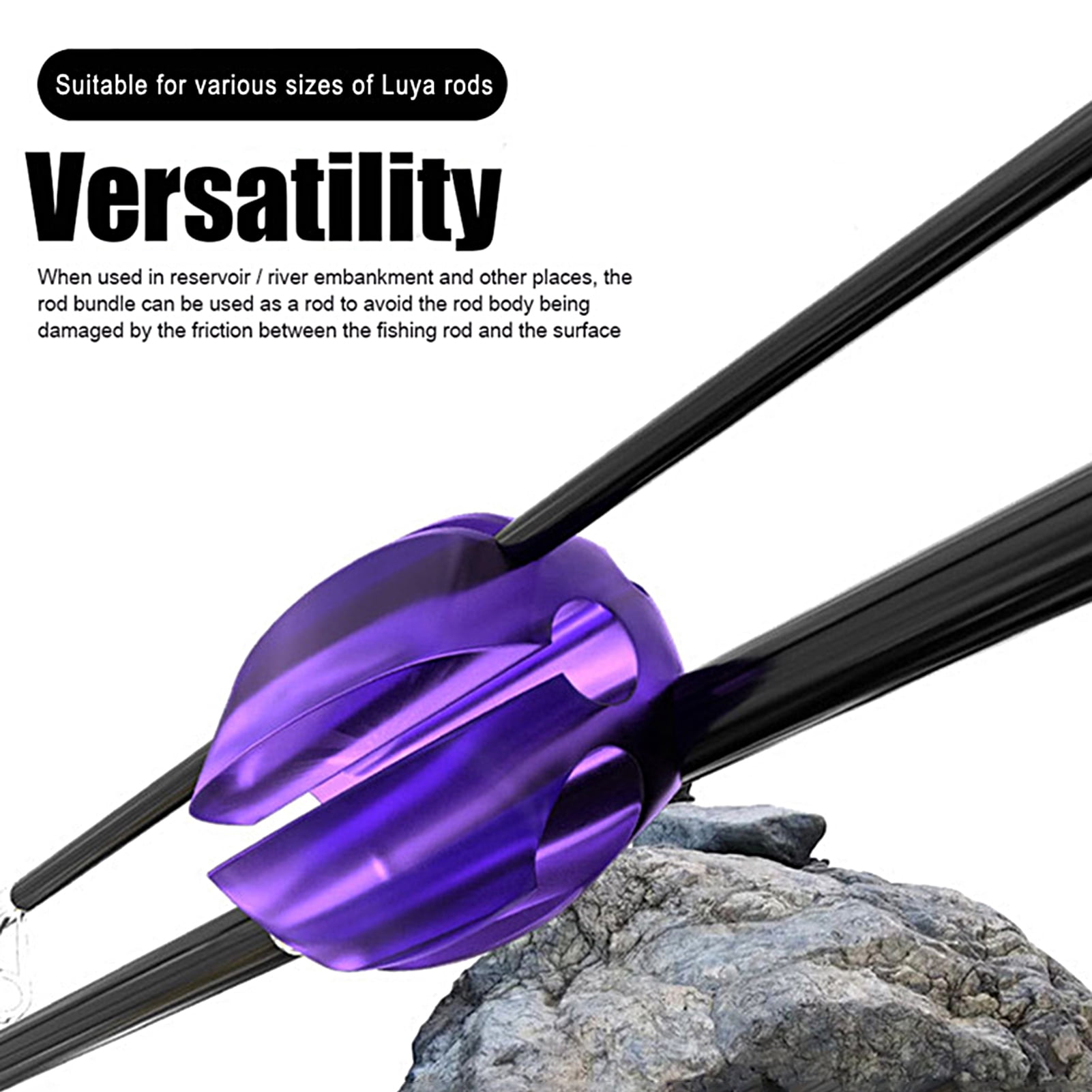 Fishing Rod Ball Fixing Poles Lightweight Compact Small Strange Rod ...