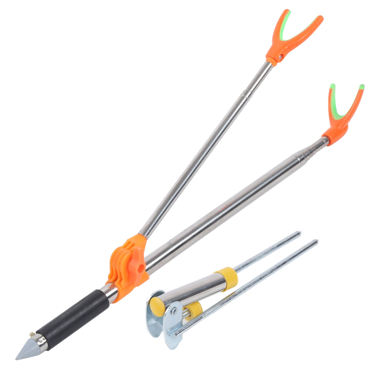 Fishing Rod Bracket Stainless Steel Insertion Multifunction Fish Pole ...