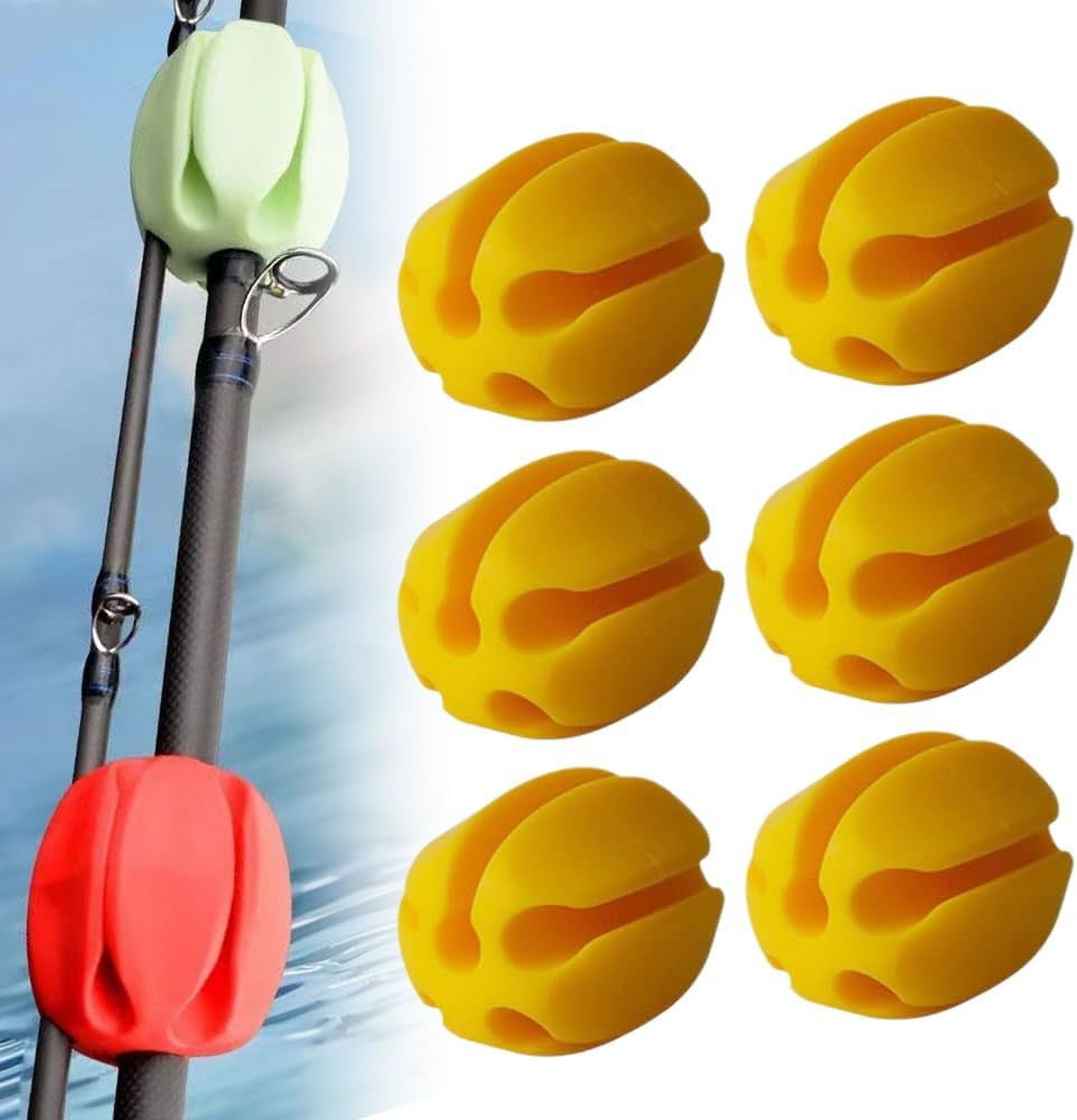 Fishing Rod Bundler Holder, 2025 New Fishing Rod Hook Keeper, 6Pcs ...