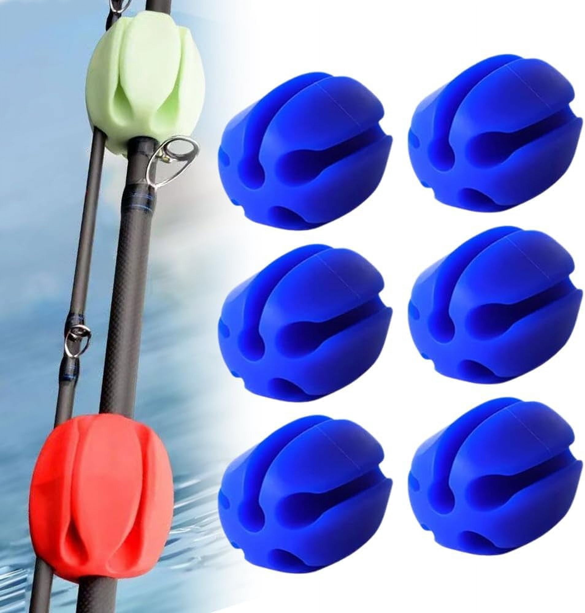 Fishing Rod Bundler Holder, 2025 New Fishing Rod Hook Keeper, 6Pcs ...