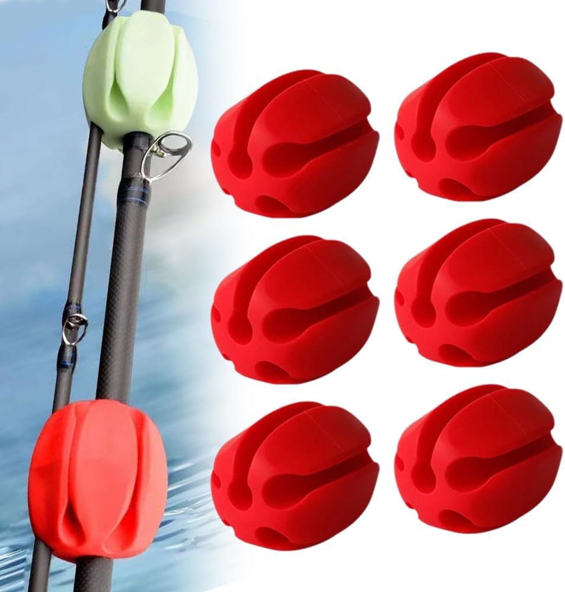 Fishing Rod Bundler Holder, 2025 New Fishing Rod Hook Keeper, 6Pcs ...
