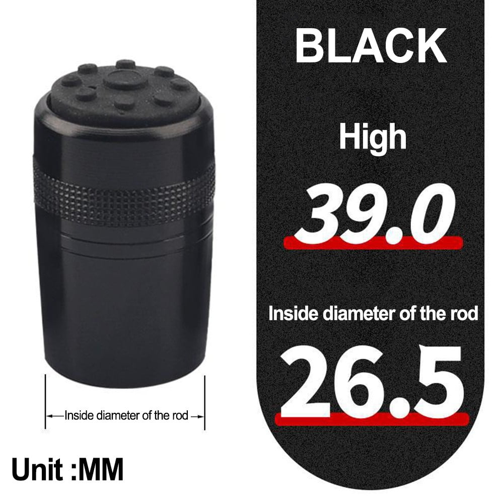 Fishing Rod End Cap Aluminum Alloy Fishing Rod Plug Rod Tail Plug 26 ...